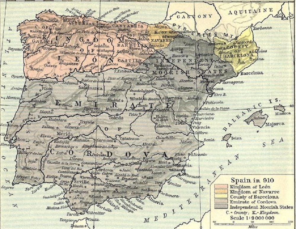 Al-Andalus. 9th Century.